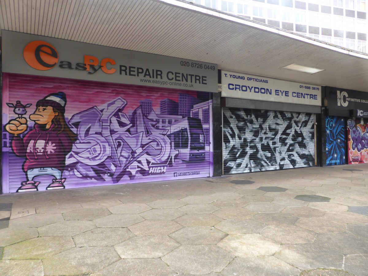 New Street Art In Croydon | London Calling Blog