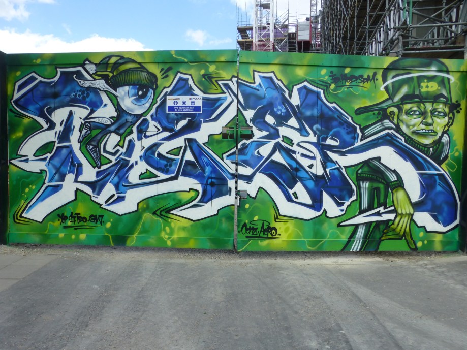 Street Art & Graffiti From The Collective Paint Jam | London Calling Blog