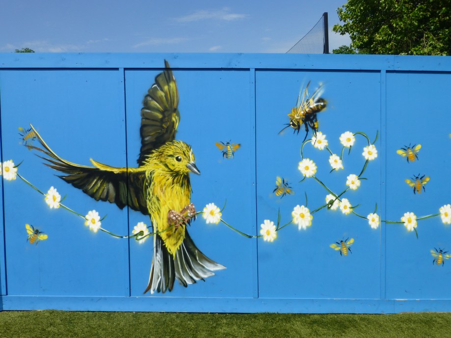 Louis Masai Paints For Brockley Street Art Festival | London Calling Blog