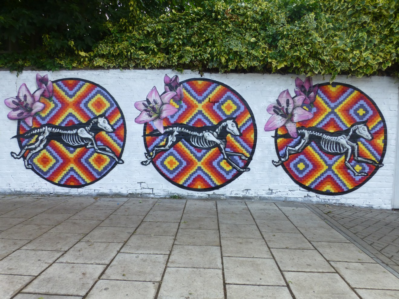 INSA Paints For Brockley Street Art Festival | London Calling Blog