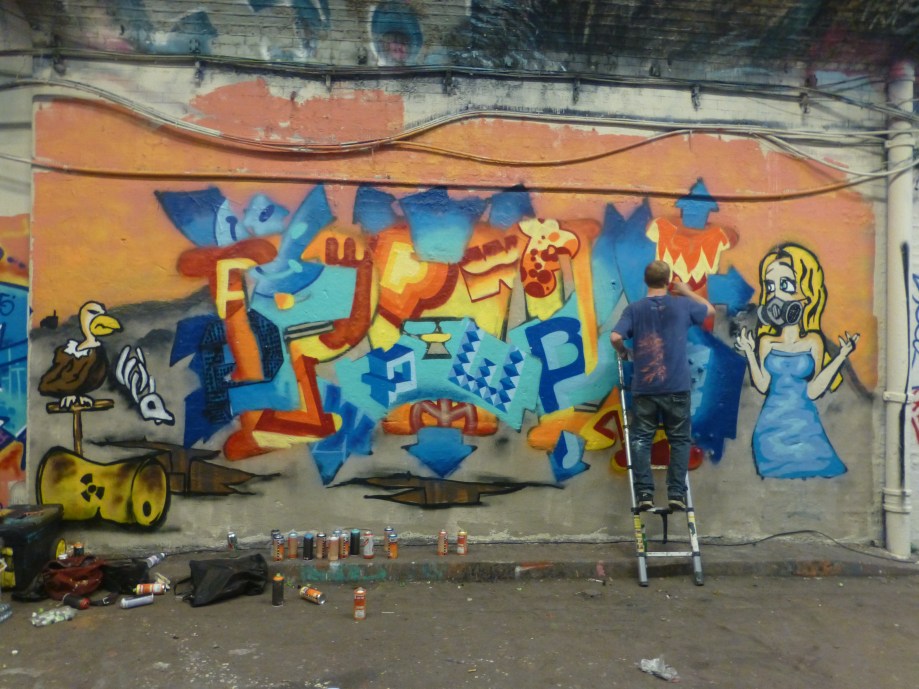 Battle Of Waterloo – Graffiti Paint Jam 2015 | London Calling Blog