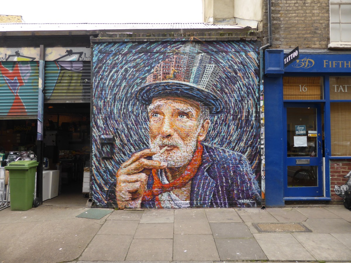 New Jimmy C Street Art In Brick Lane | London Calling Blog