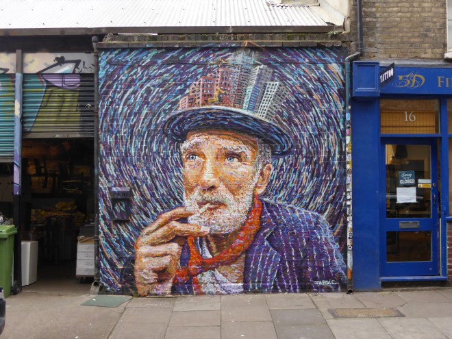 New Jimmy C Street Art In Brick Lane | London Calling Blog