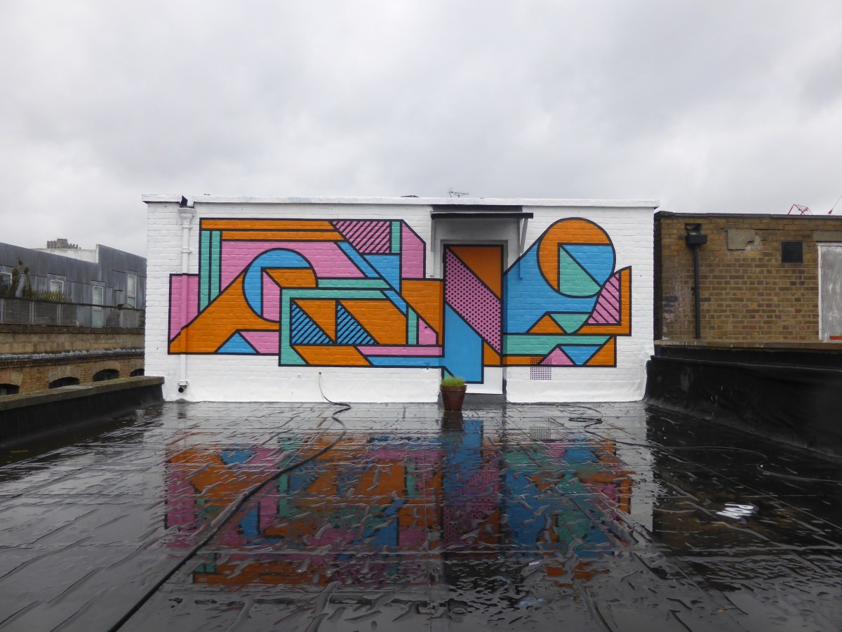 New Supermundane Work On Jealous Gallery Rooftop | London Calling Blog