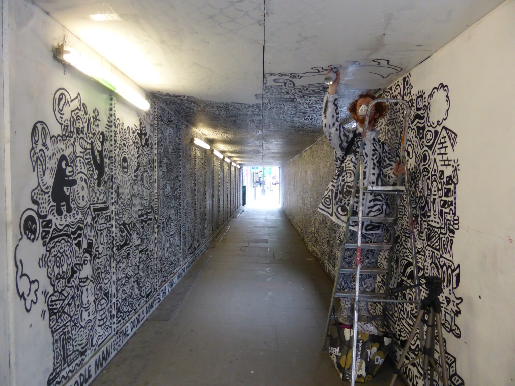 New Doodle Man Street Art In Shoreditch | London Calling Blog