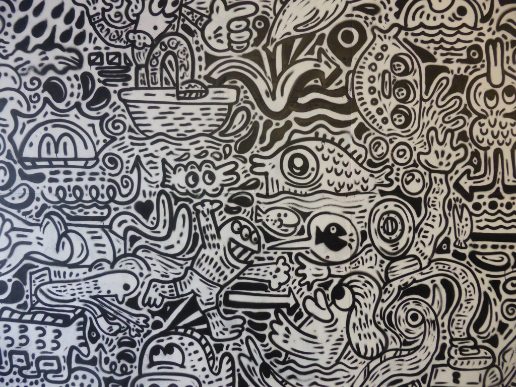 New Doodle Man Street Art In Shoreditch | London Calling Blog