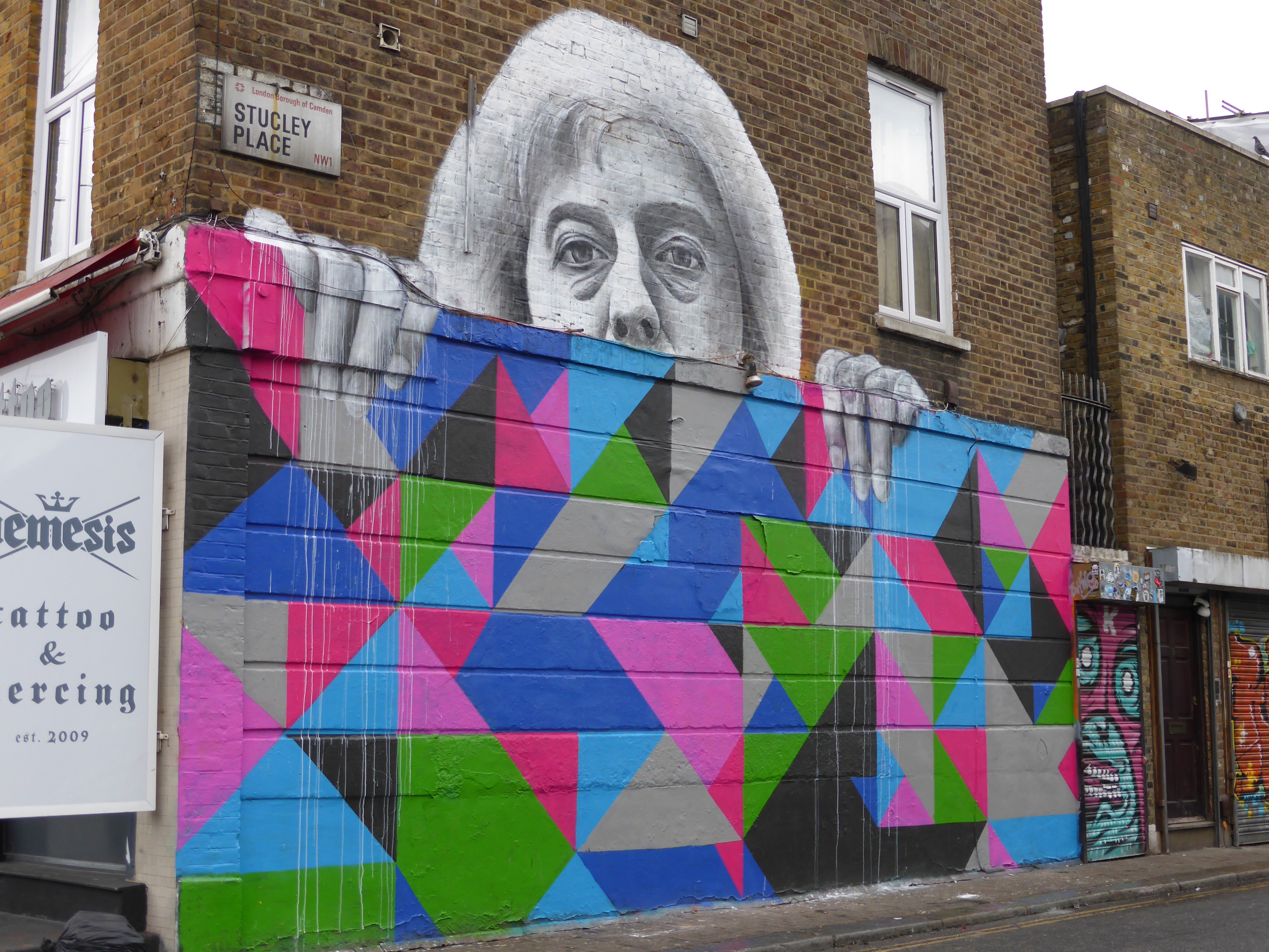 New Ben Slow & Carl Cashman Street Art Collaboration In Camden Town ...