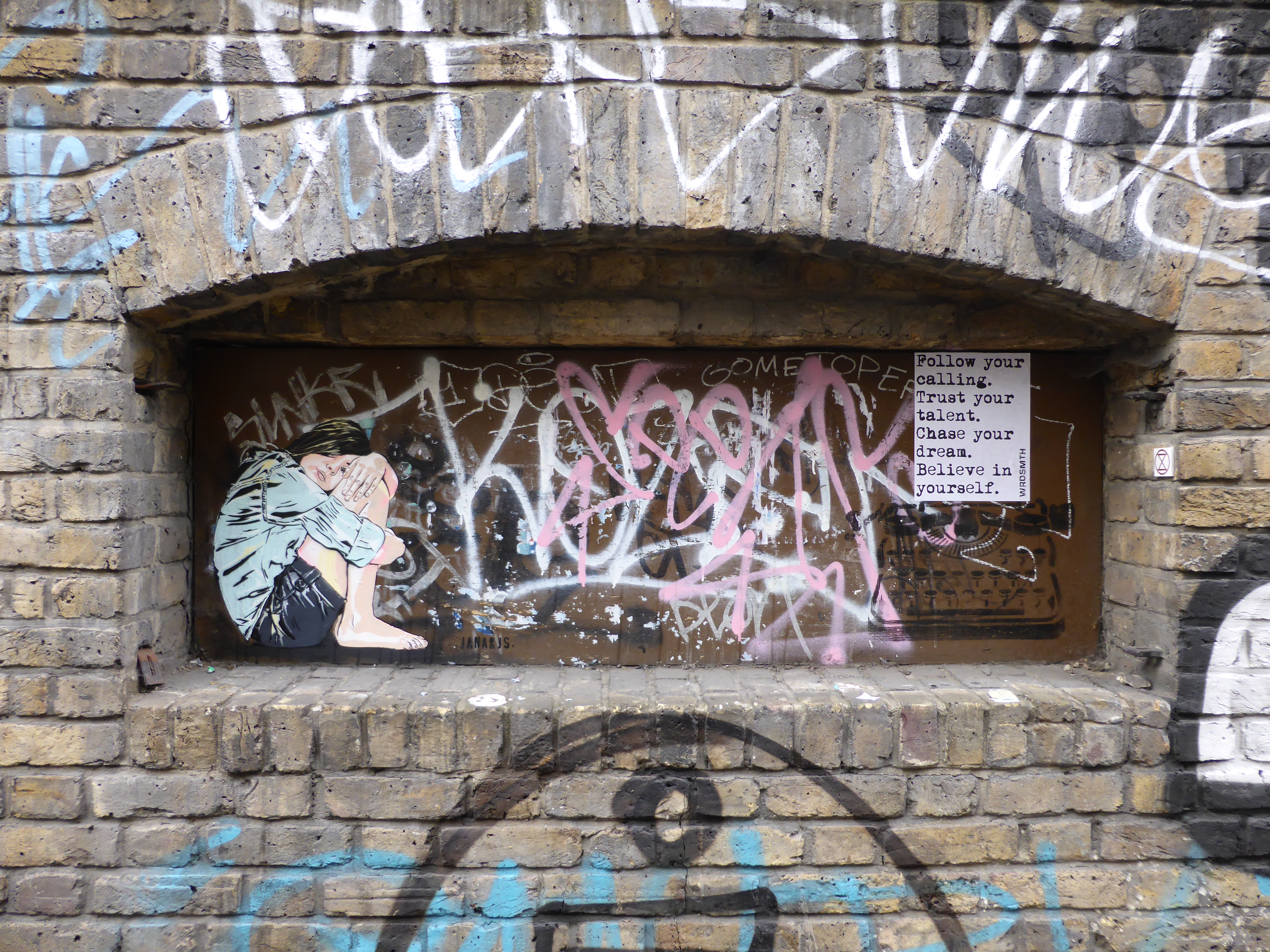 New Jana & JS Street Art In Brick Lane | London Calling Blog
