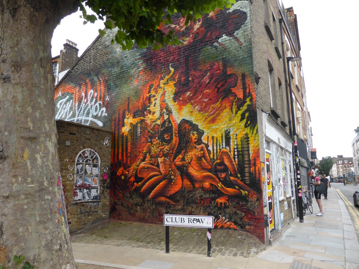 New Jim Vision Street Art In Shoreditch | London Calling Blog