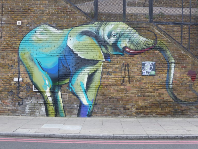 New Street Art Elephant Trail Around Stockwell by Falko1 | London ...