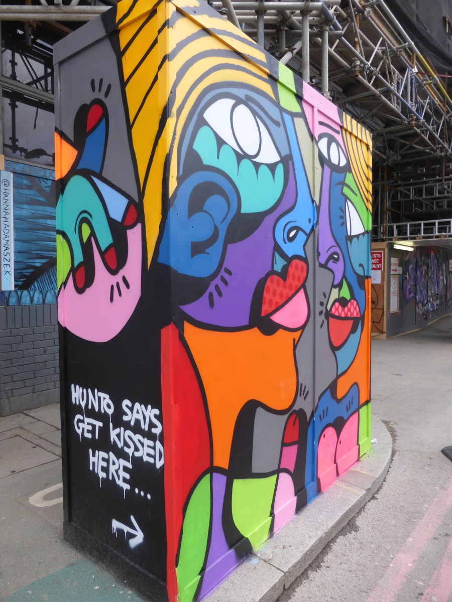 New Hunto Street Art In Shoreditch | London Calling Blog