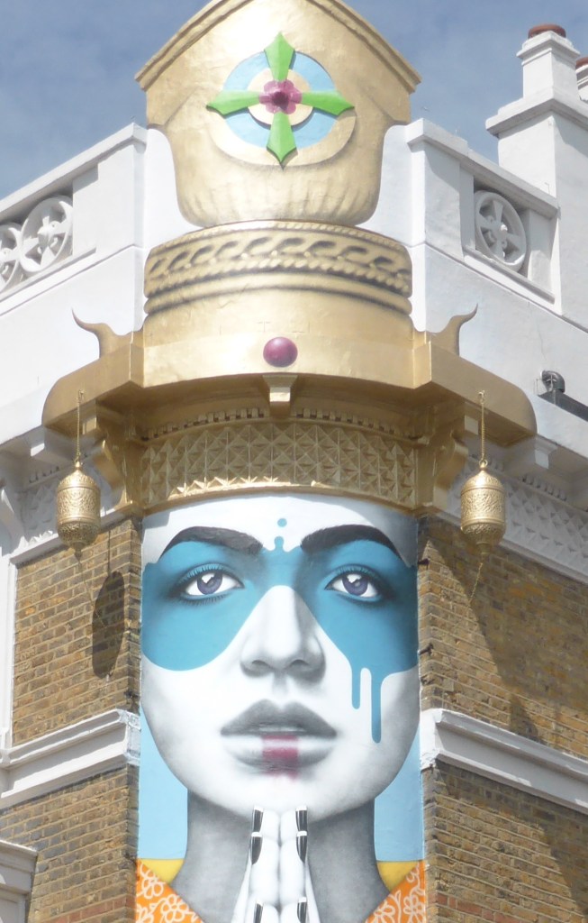 New Fin Dac Street Art ‘Lady Kinoko’ In Portobello Road | London ...