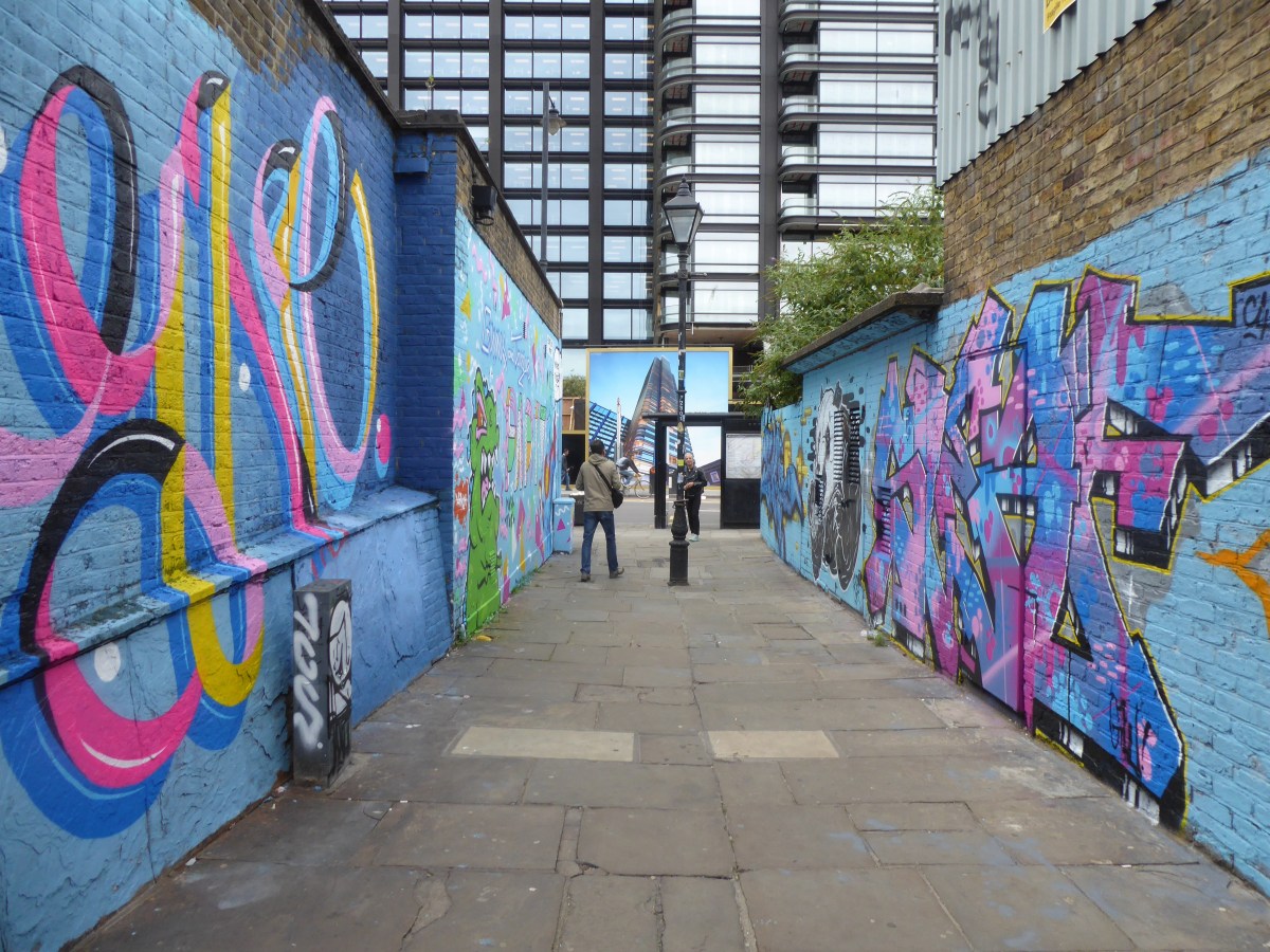 Paint Jam In Fleur De Lis Street, Shoreditch | London Calling Blog