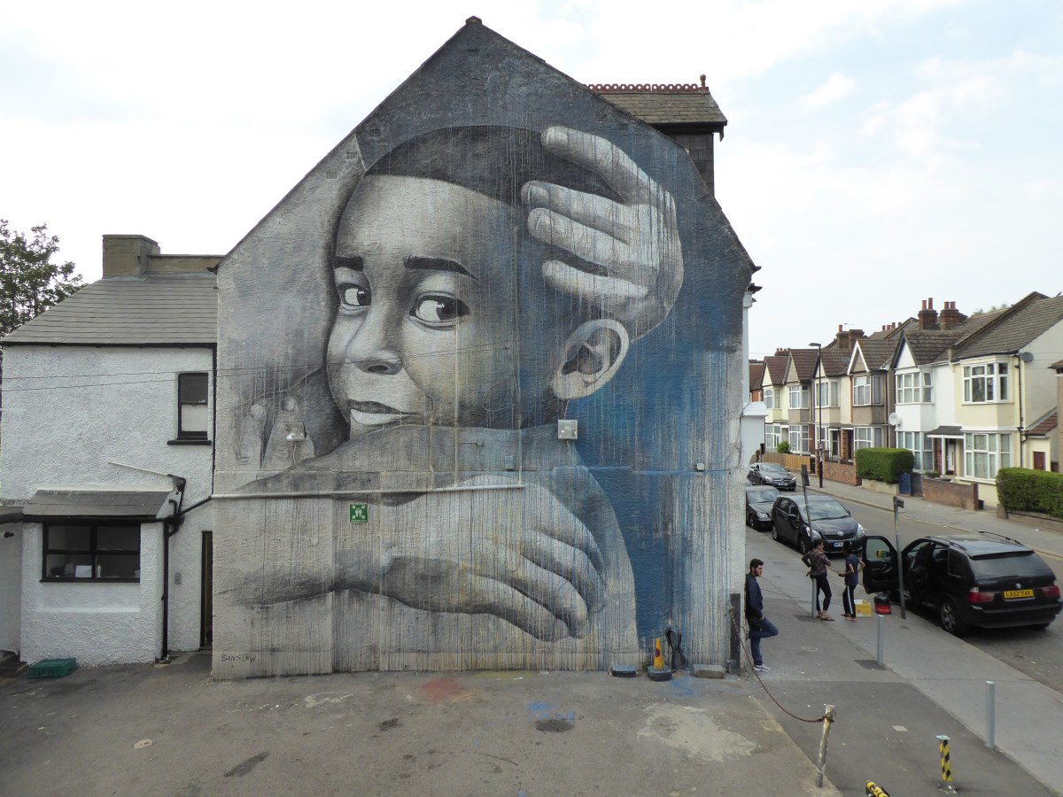 New Ben Slow Street Art in Thornton Heath | London Calling Blog