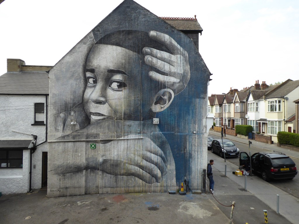 New Ben Slow Street Art in Thornton Heath | London Calling Blog