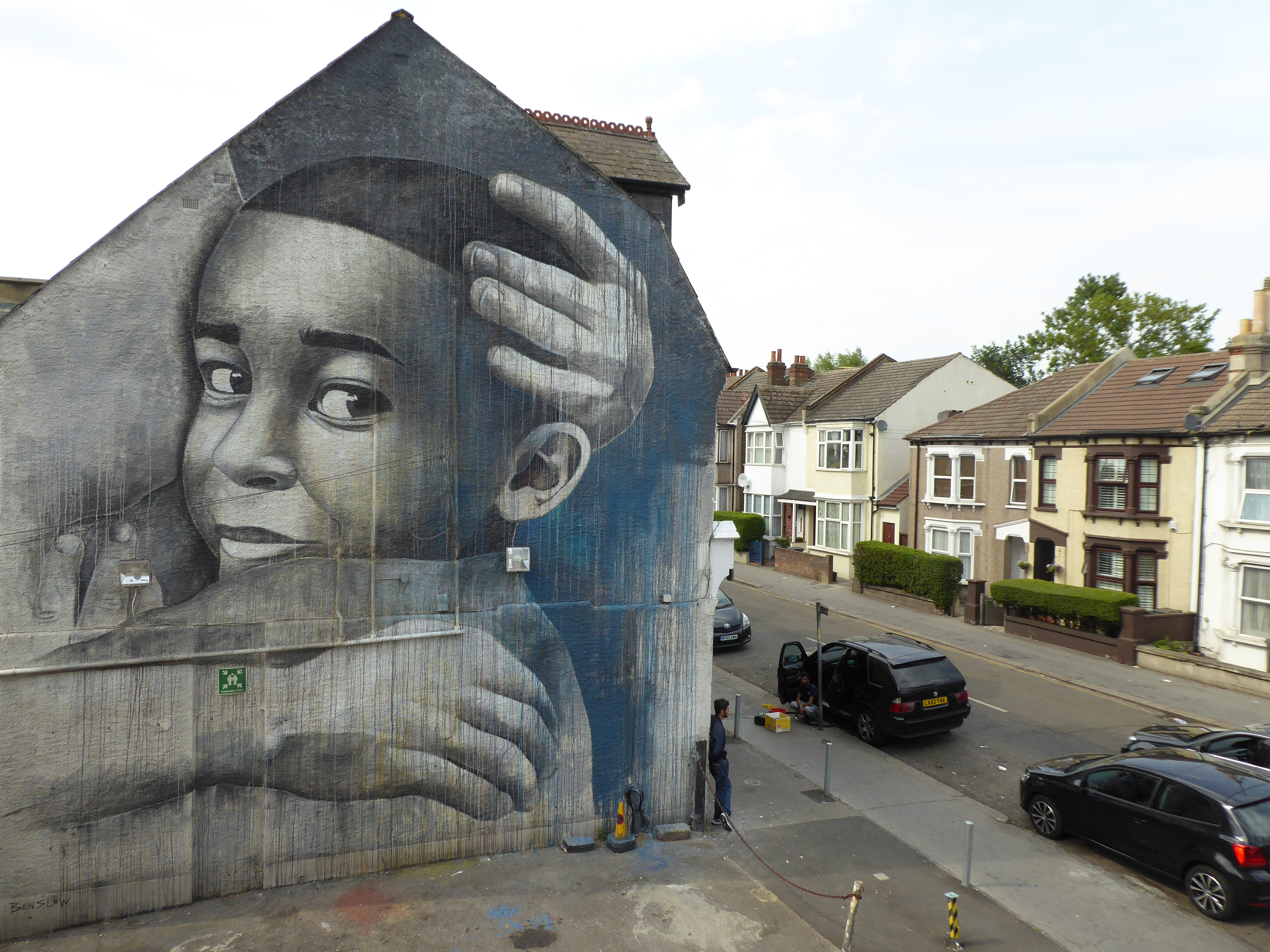 New Ben Slow Street Art in Thornton Heath | London Calling Blog