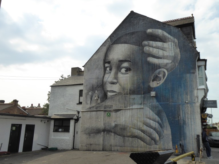 New Ben Slow Street Art in Thornton Heath | London Calling Blog