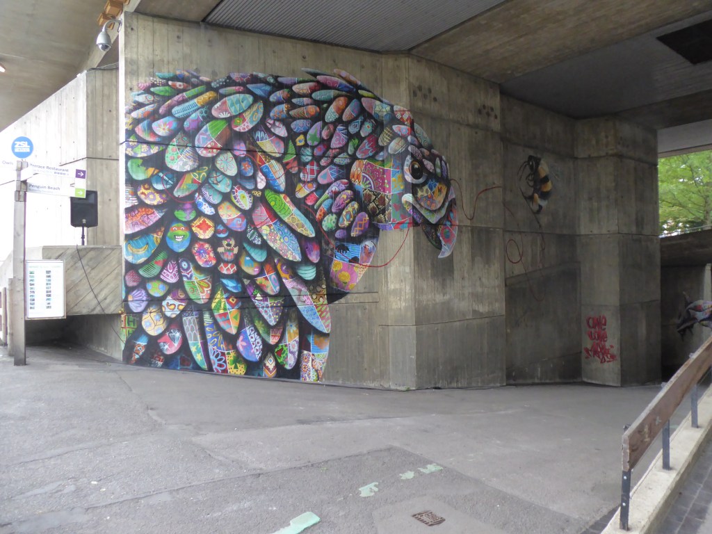 New Louis Masai Street Art At ZSL London Zoo | London Calling Blog