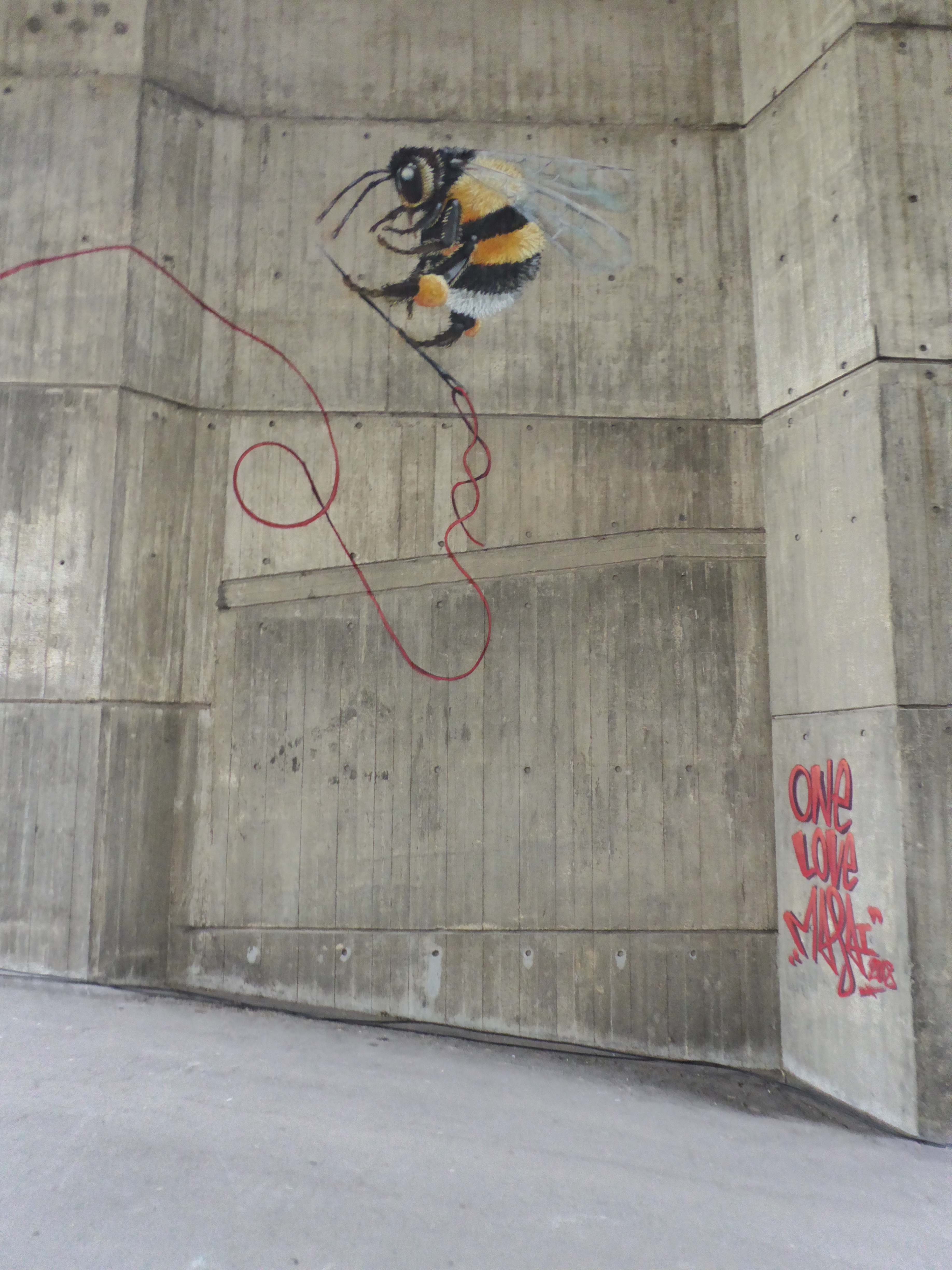 New Louis Masai Street Art At ZSL London Zoo | London Calling Blog