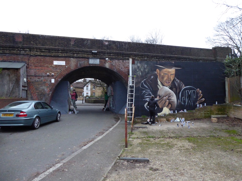 The ‘Anythings Better Than A Blank Wall’ Paint Jam in Penge | London ...