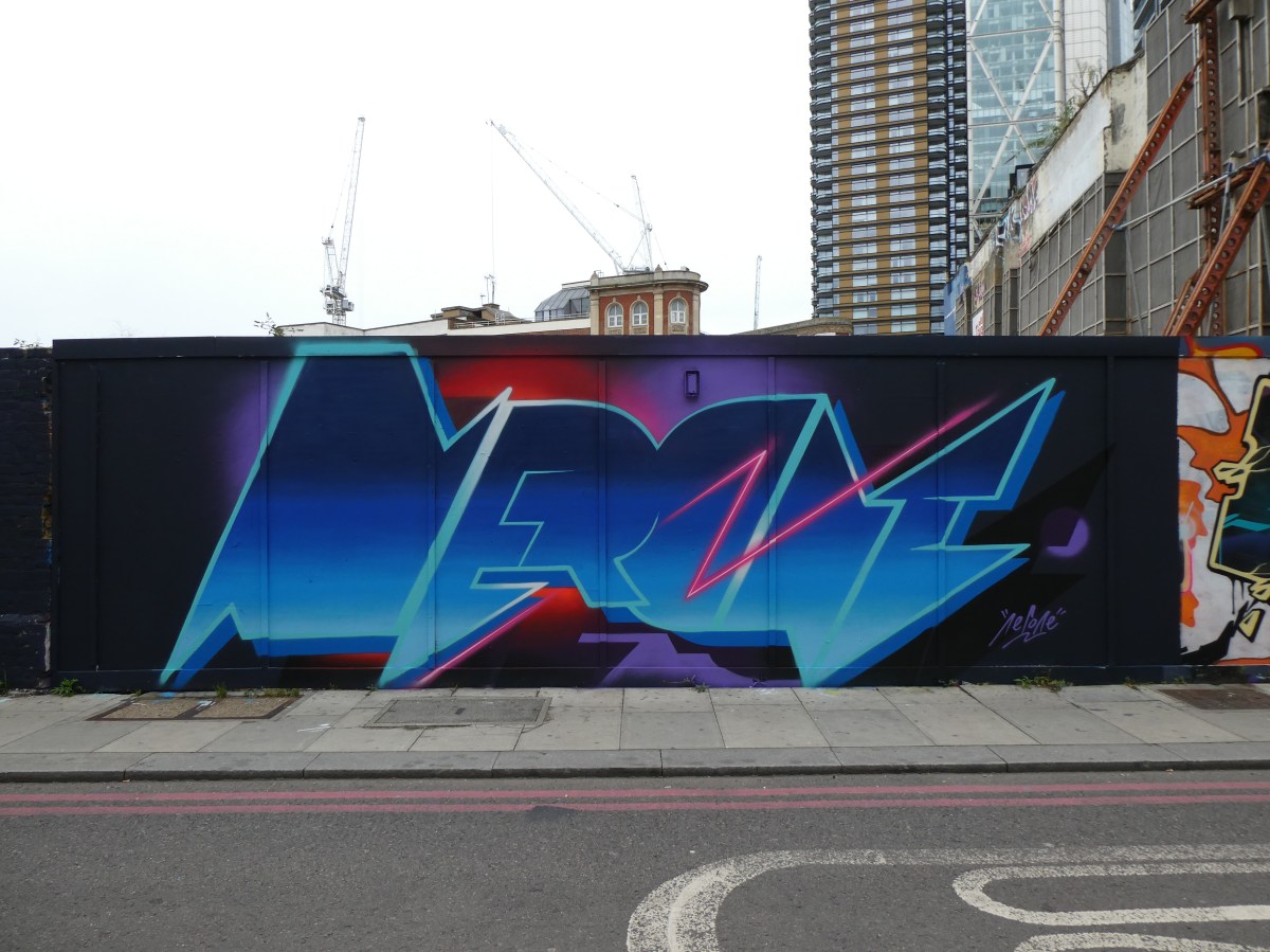 New Nerone Graffiti in Shoreditch | London Calling Blog