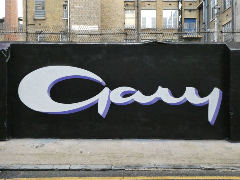 New Gary Stranger Graffiti in Brick Lane | London Calling Blog