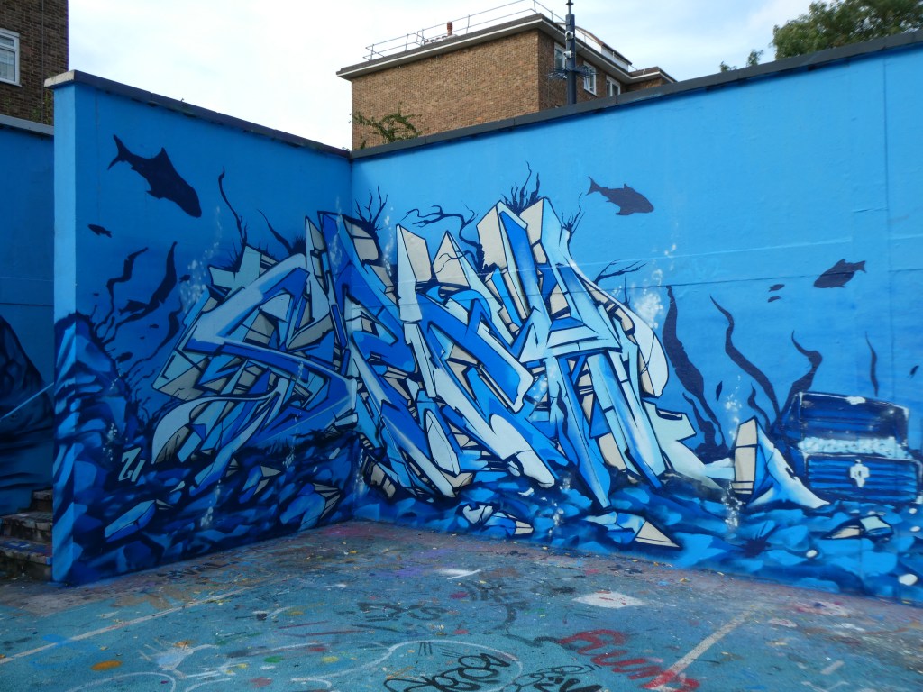New Chips Graffiti around London | London Calling Blog