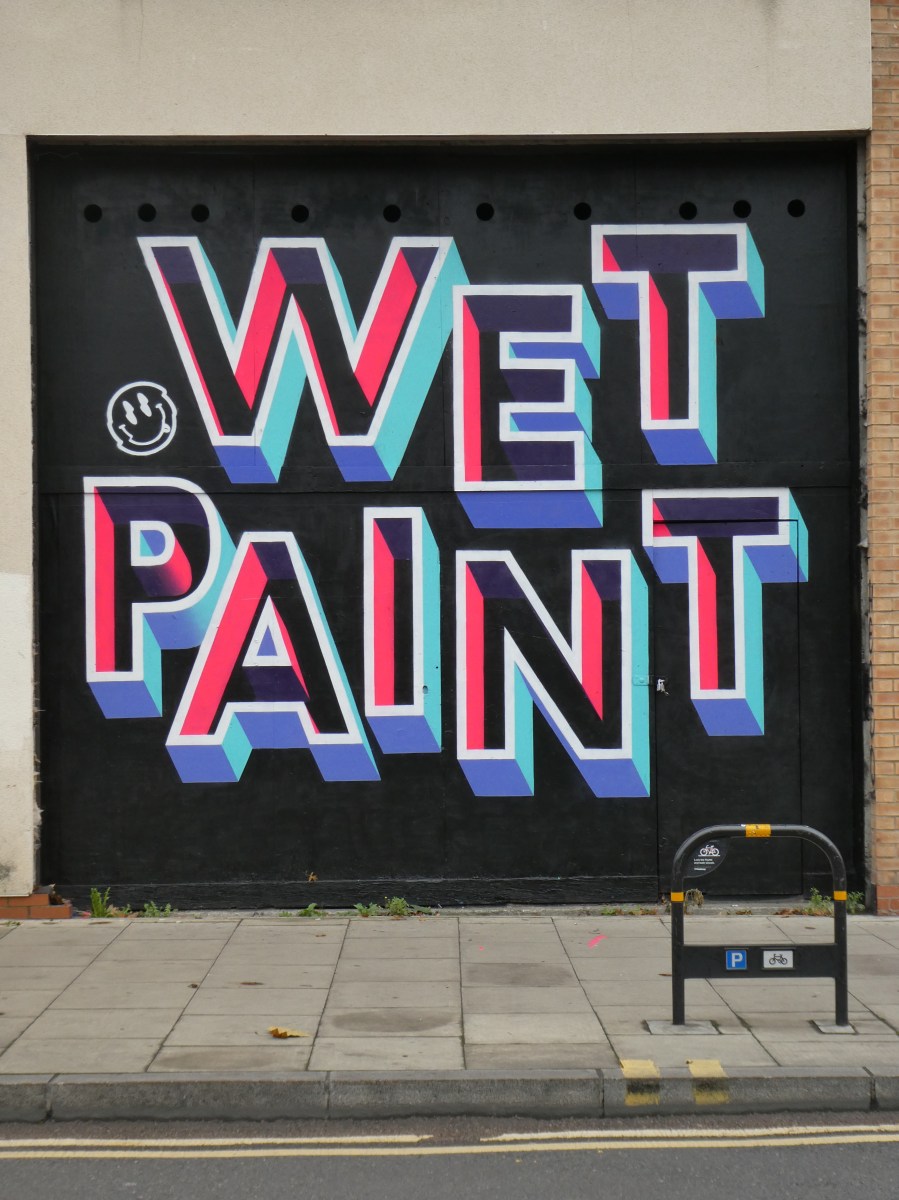 New Luke Smile Graffiti in Hackney | London Calling Blog