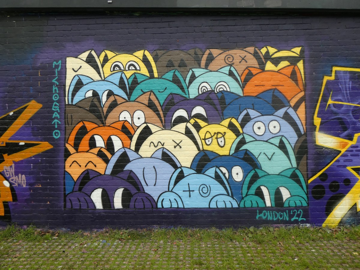 New Micho Gato Street Art around London | London Calling Blog
