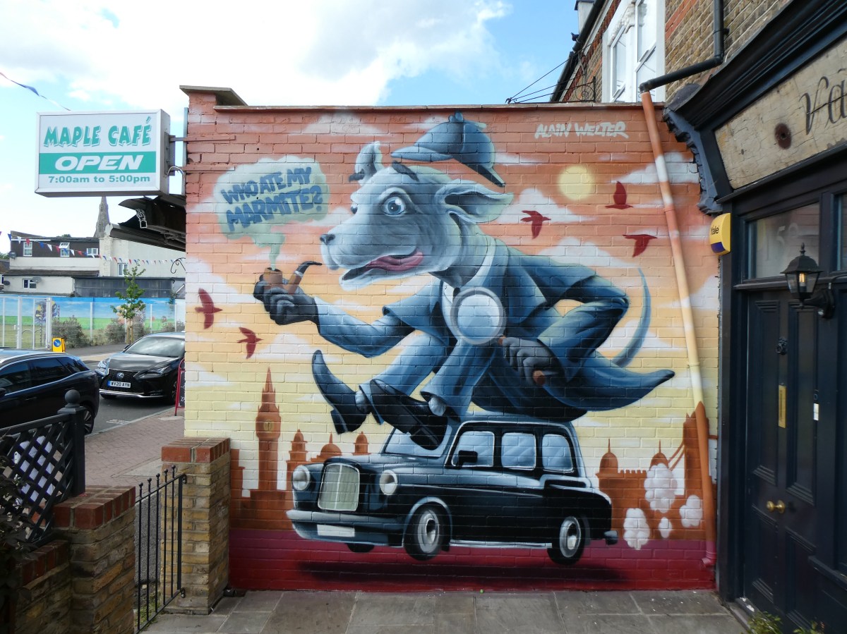 New Alain Welter Street Art in Penge | London Calling Blog