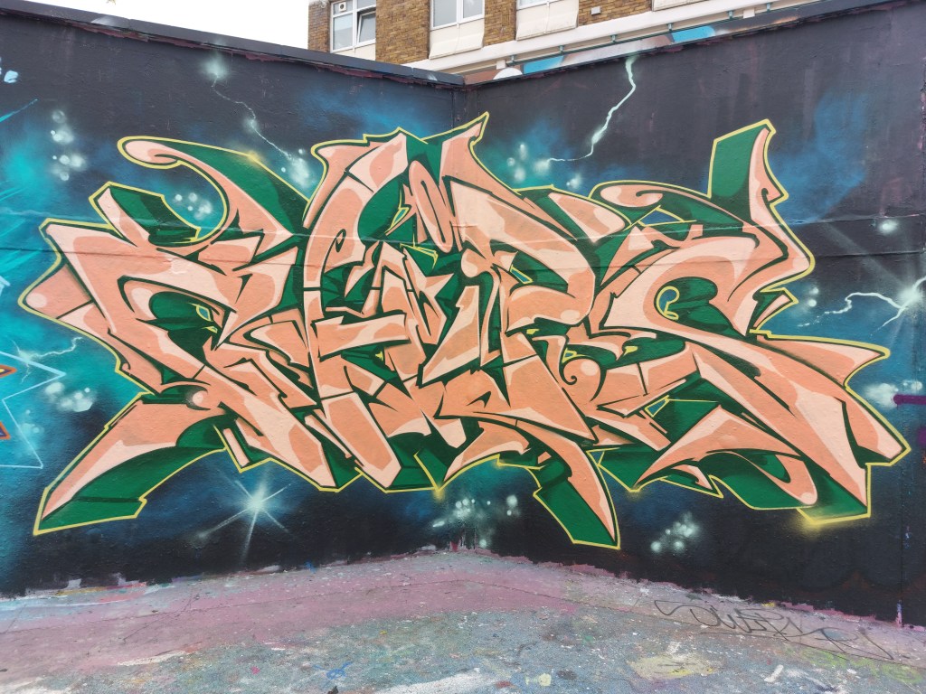 New Chips Graffiti around London | London Calling Blog