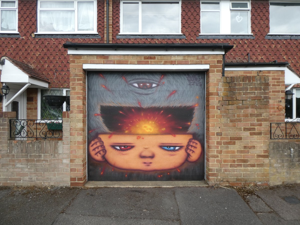New Alex Face Street Art Around London | London Calling Blog