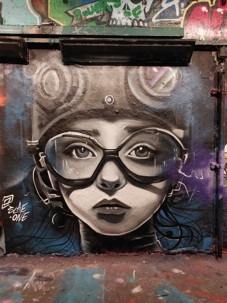 New Slae Street Art in Leake Street | London Calling Blog