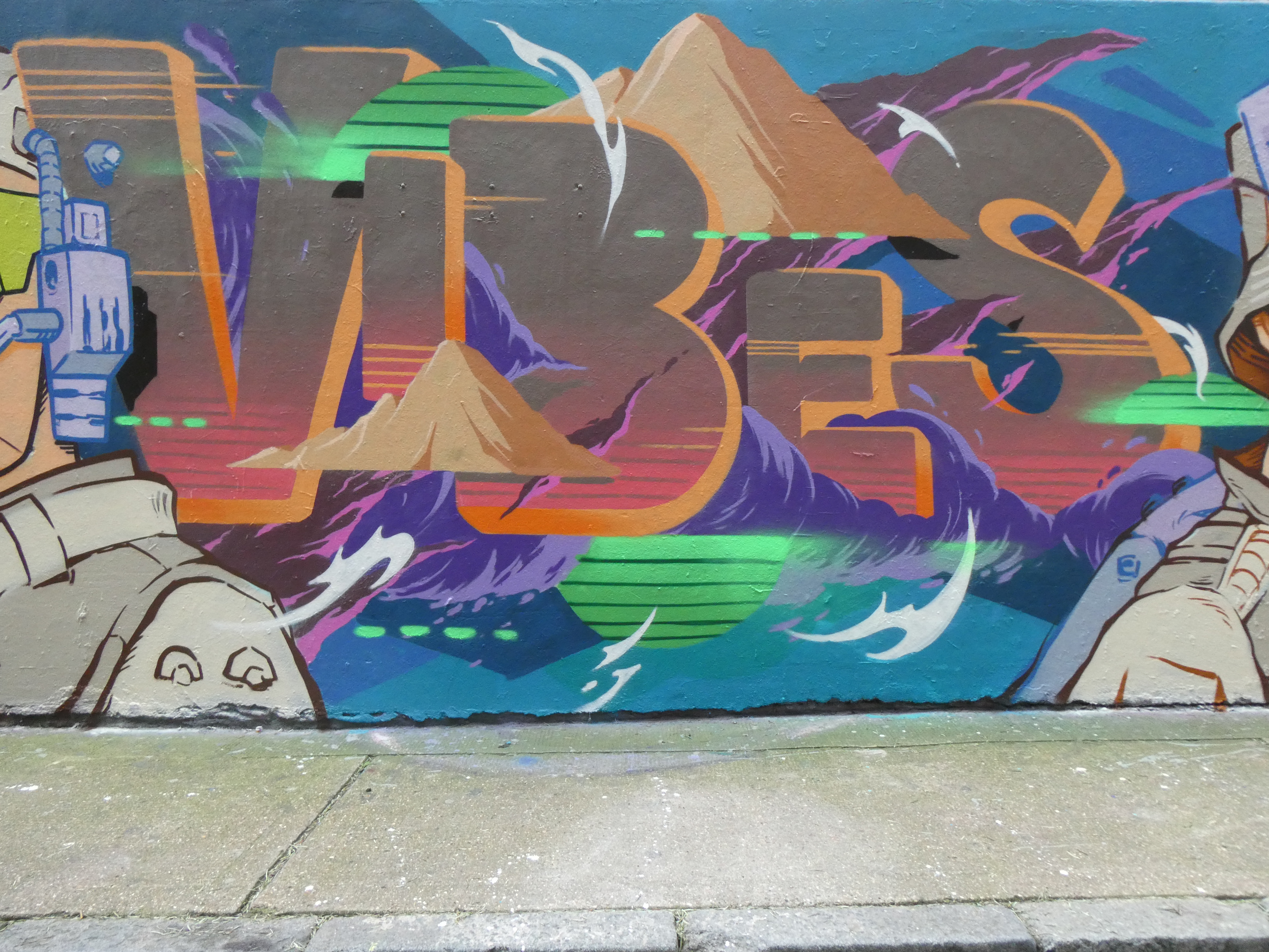 New Vibes x Odisy Graffiti in Brick Lane | London Calling Blog