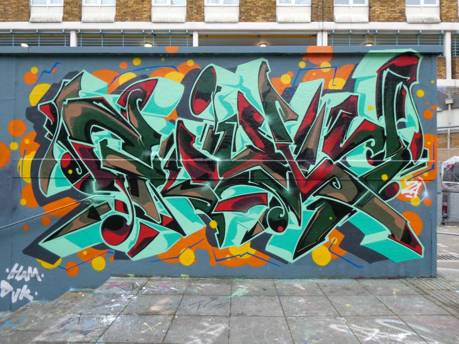 New Chips Graffiti in Stockwell | London Calling Blog