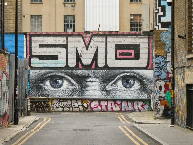 New Abraham.O Street Art around London | London Calling Blog